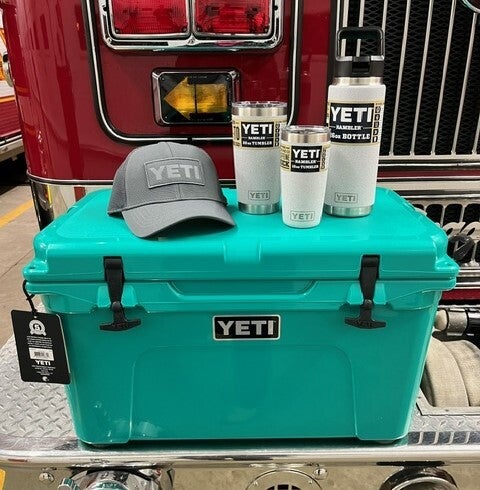 YETI AQUIFER BLUE TUNDRA PACKAGE | Breezewood Fire Company