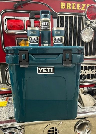 YETI ROADIE 48 WHEELED COOLER PACKAGE | Breezewood Fire Company